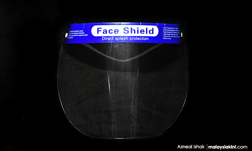 Fancy face shield? Face mask is still compulsory - Ismail Sabri