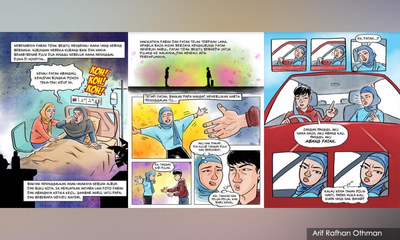 Komik web Fatah dan Farah cuba angkat isu prejudis kaum