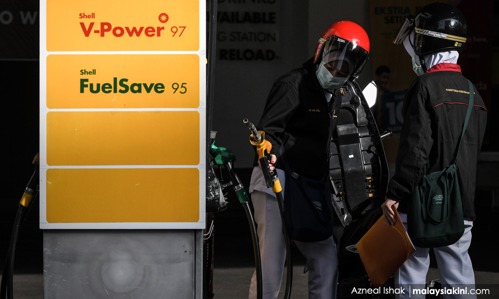Harga RON95 dan diesel kekal, RON97 naik 1sen