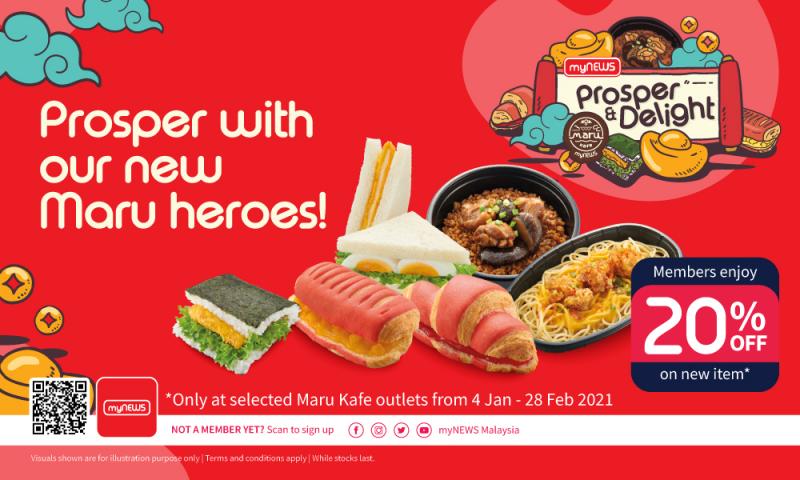 Prosper and delight with Maru Kafe by myNEWS