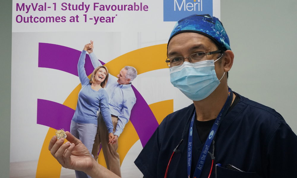 IJN introduces Myval, the latest technology to treat aortic stenosis