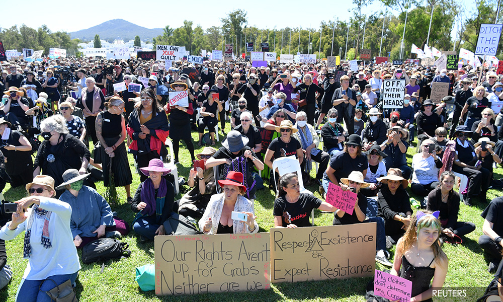Thousands rally across Australia to demand justice for sexual assault ...
