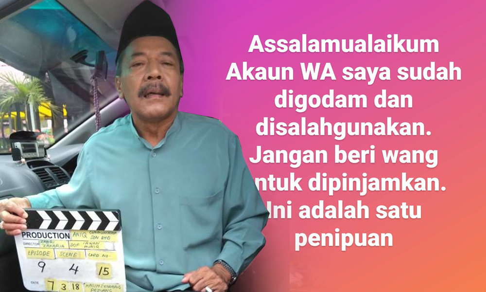 Mubarak Majid susah tidur lepas sedar rakan diperdaya scammer RM7,000