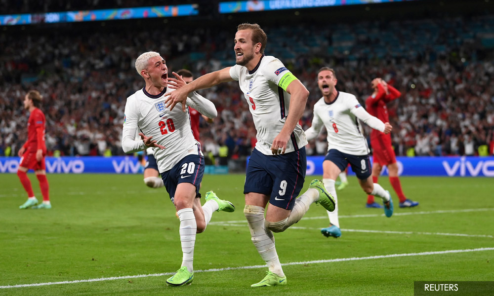England into Euros final after ending Danish dream run