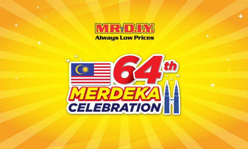 A very Malaysian Merdeka with MR.DIY’s 64th Merdeka Celebration