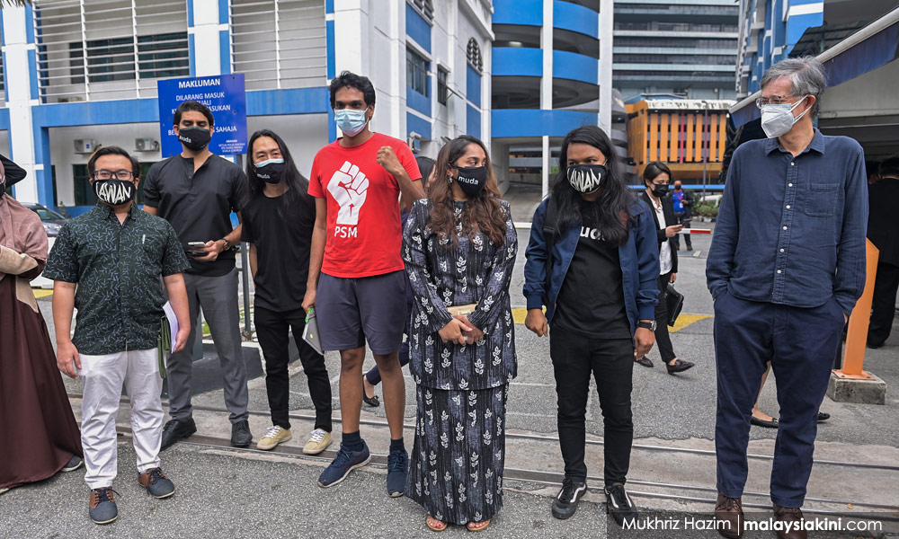 Muda activists among the latest batch of leaders quizzed on #Lawan protest