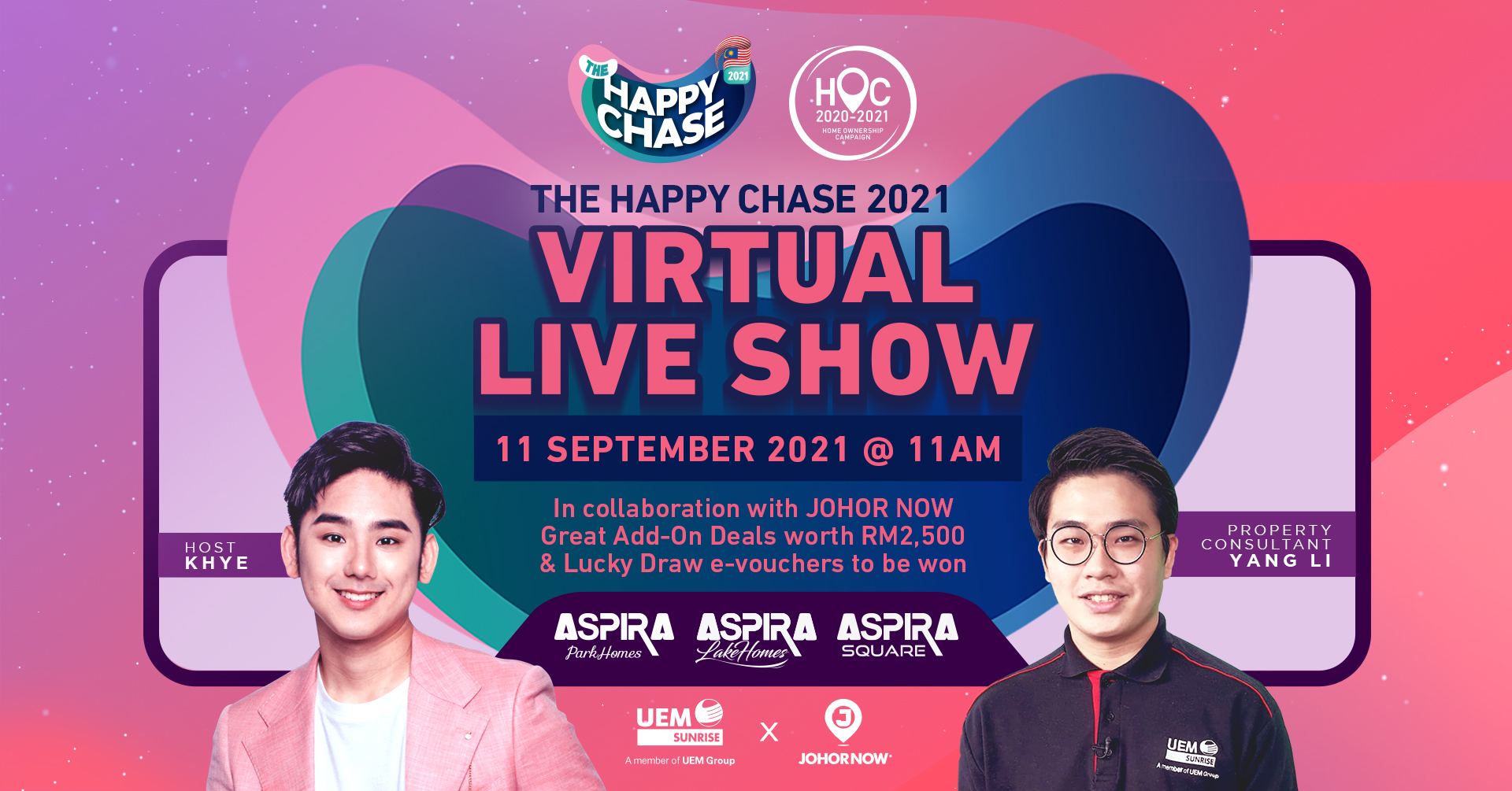 UEM Sunrise launches The Happy Chase 2021 Virtual Live Show to showcase ...