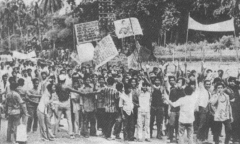 A signal incident is italicised in the memory