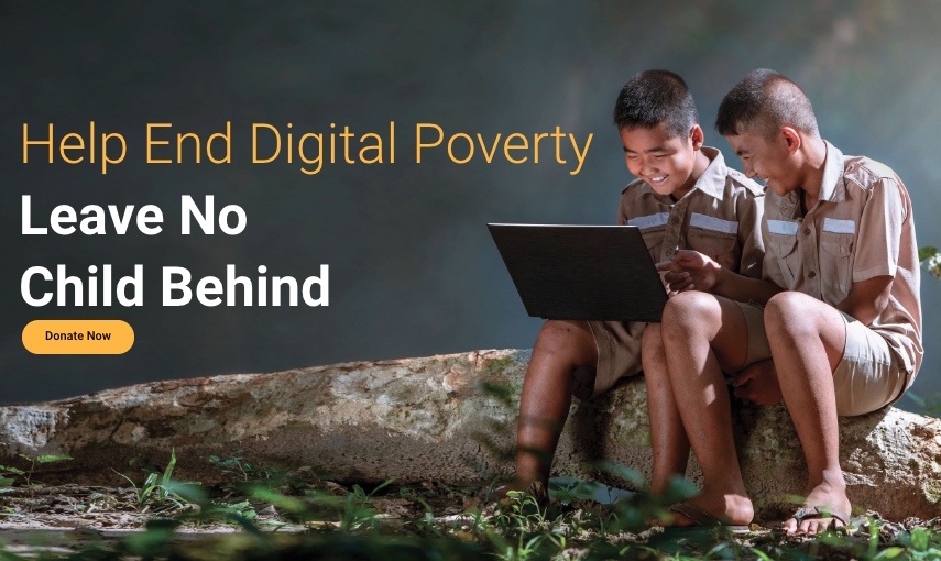 Help us end digital poverty