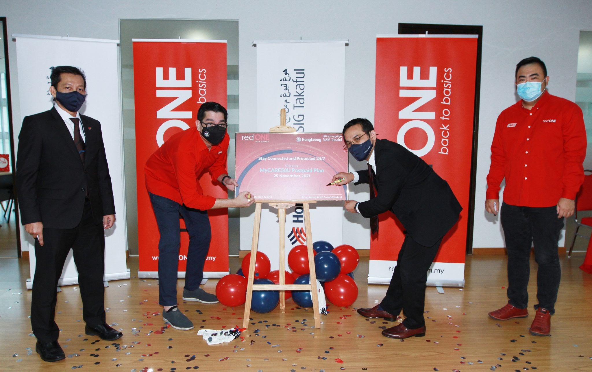 redONE launches latest postpaid plan with Hong Leong MSIG Takaful coverage