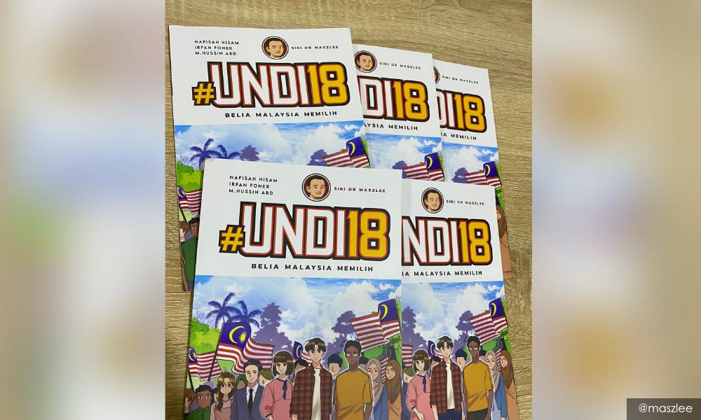 Komik Undi18 bukan propaganda politik tapi galakkan undi