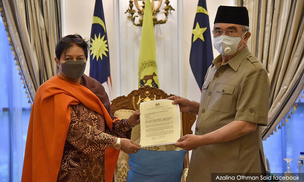 Azalina meets Malacca governor to discuss anti-hopping law
