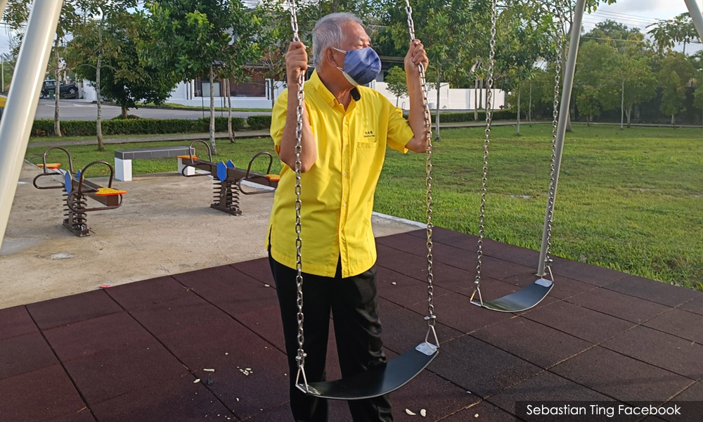 Piasau candidate uses exercise, Facebook to connect with voters