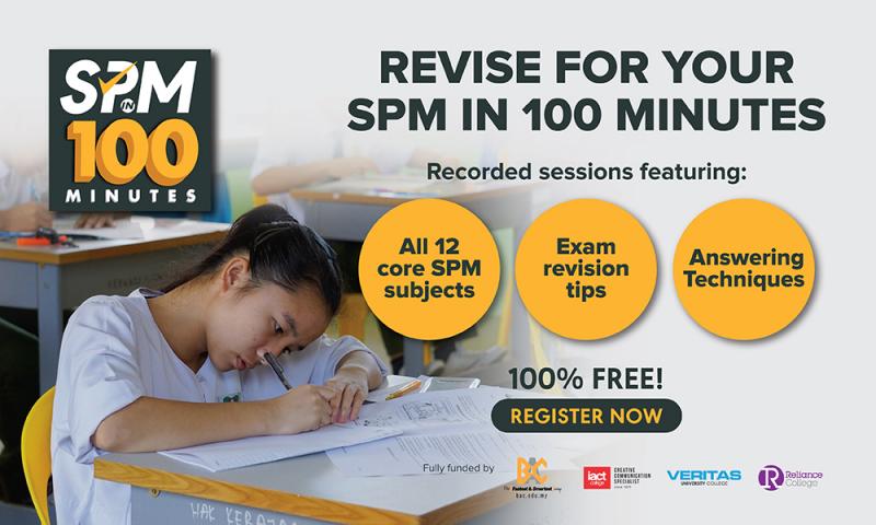 SPM in 100 MINUTES to help students in their final leg of race leading ...